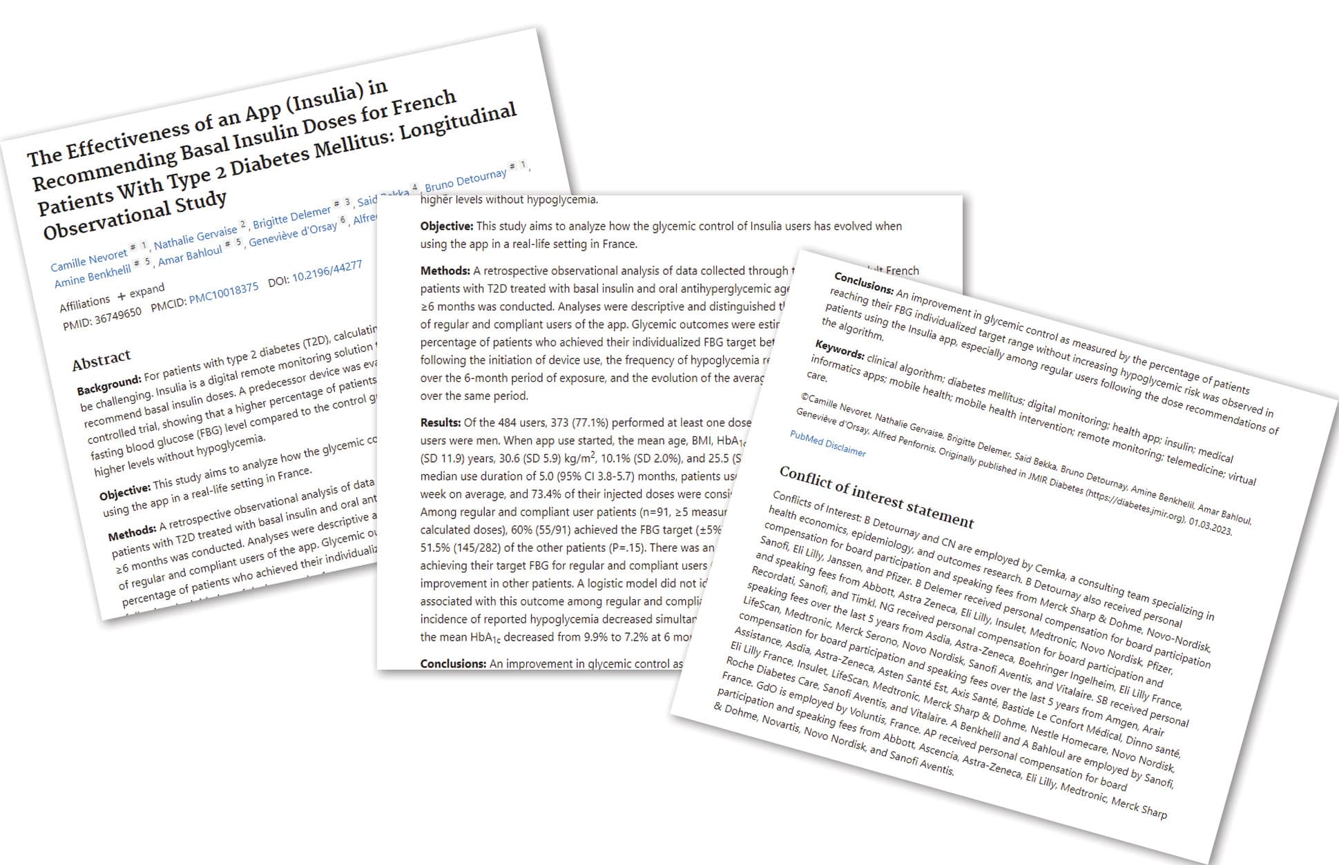 Longitudinal Observational Study: The Effectiveness of an App (Insulia ...
