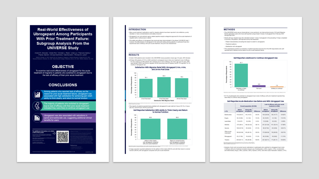 Real-World Effectiveness of Migraine Treatment in Participants Who ...
